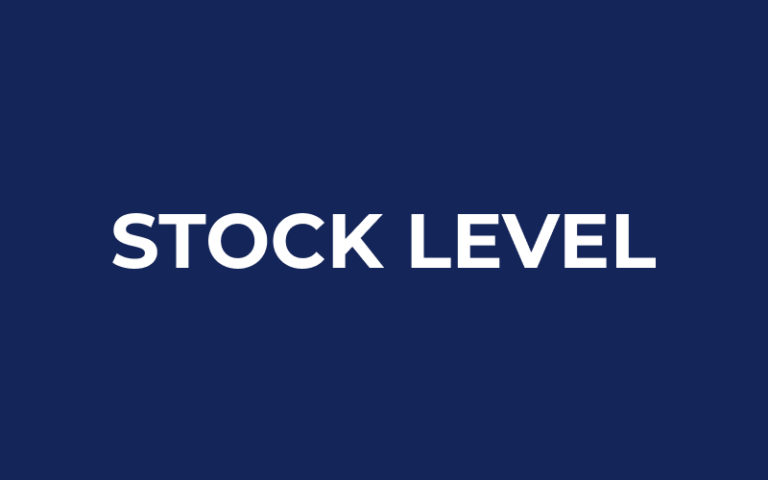 What Does Stock Level Mean? Definition, Examples