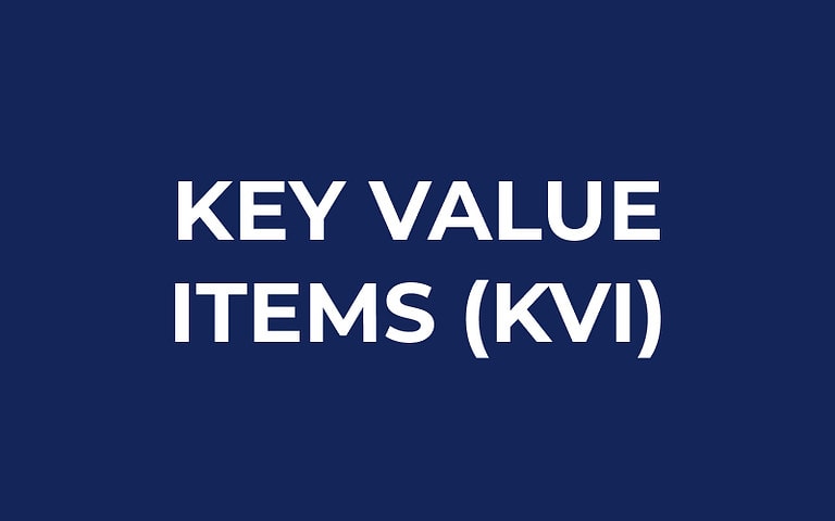 What Are Key Value Items (KVI)? Definition, Advantages